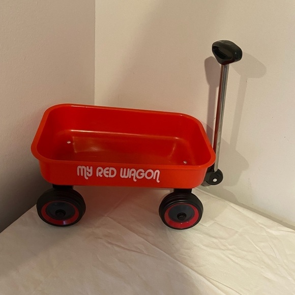 unbranded | Toys | My Little Red Wagon 1 Inches Pull Along For A Doll ...